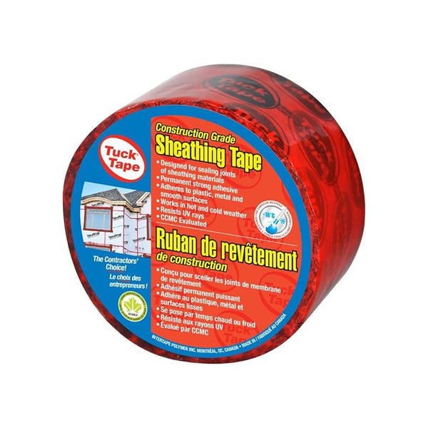 Red Tuck Tape Sheathing Tape – North Dundas Building Supplies